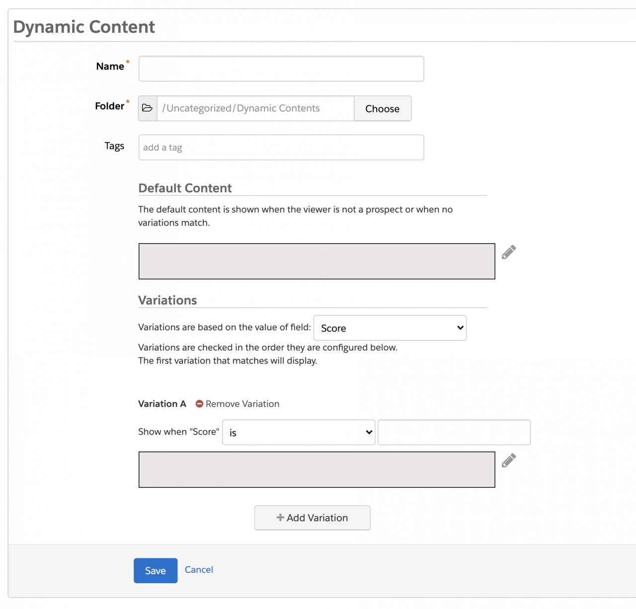 Personalization with Pardot